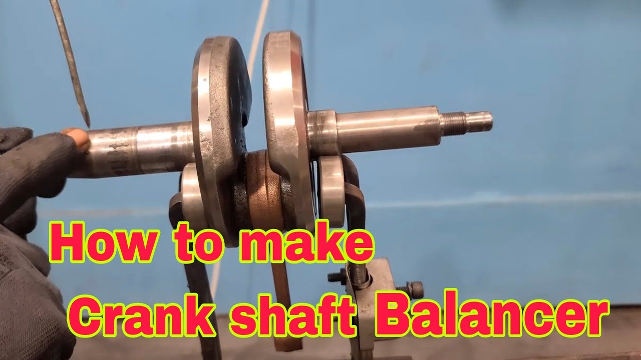 How to make Balancer for Crank shaft @Balance #how @everyone #new Andam ...