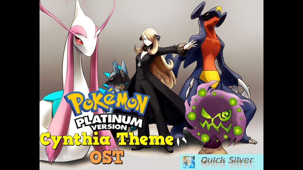 Pokemon platinum Cynthia theme OST (Tema musical Campeona Cynthia ...
