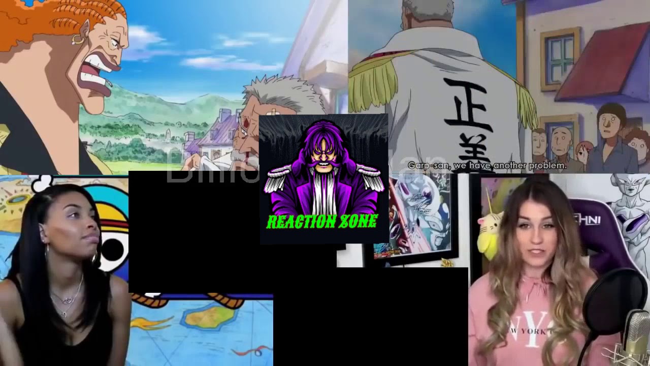 Dadan beats up Garp - YouTube