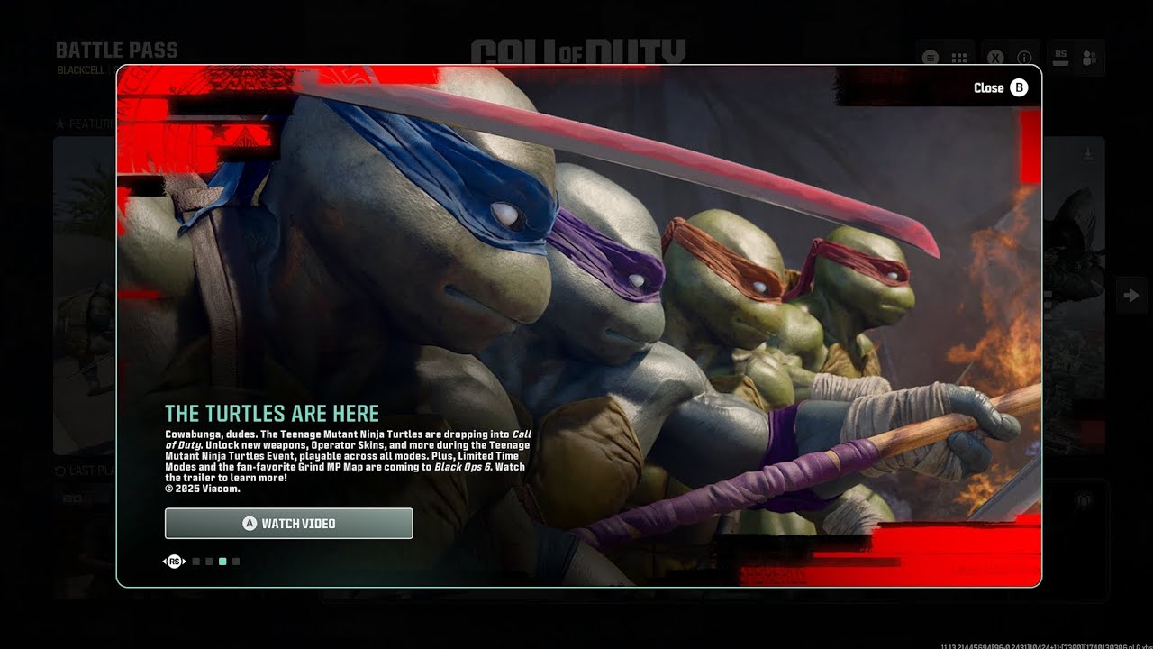 TMNT x Call of Duty Official Trailer - YouTube