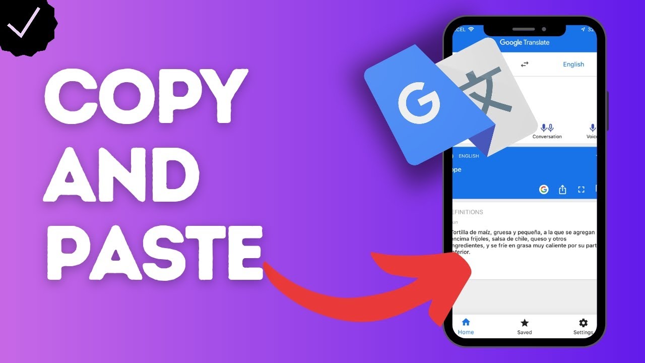 How to copy and paste on Google Translate? - YouTube