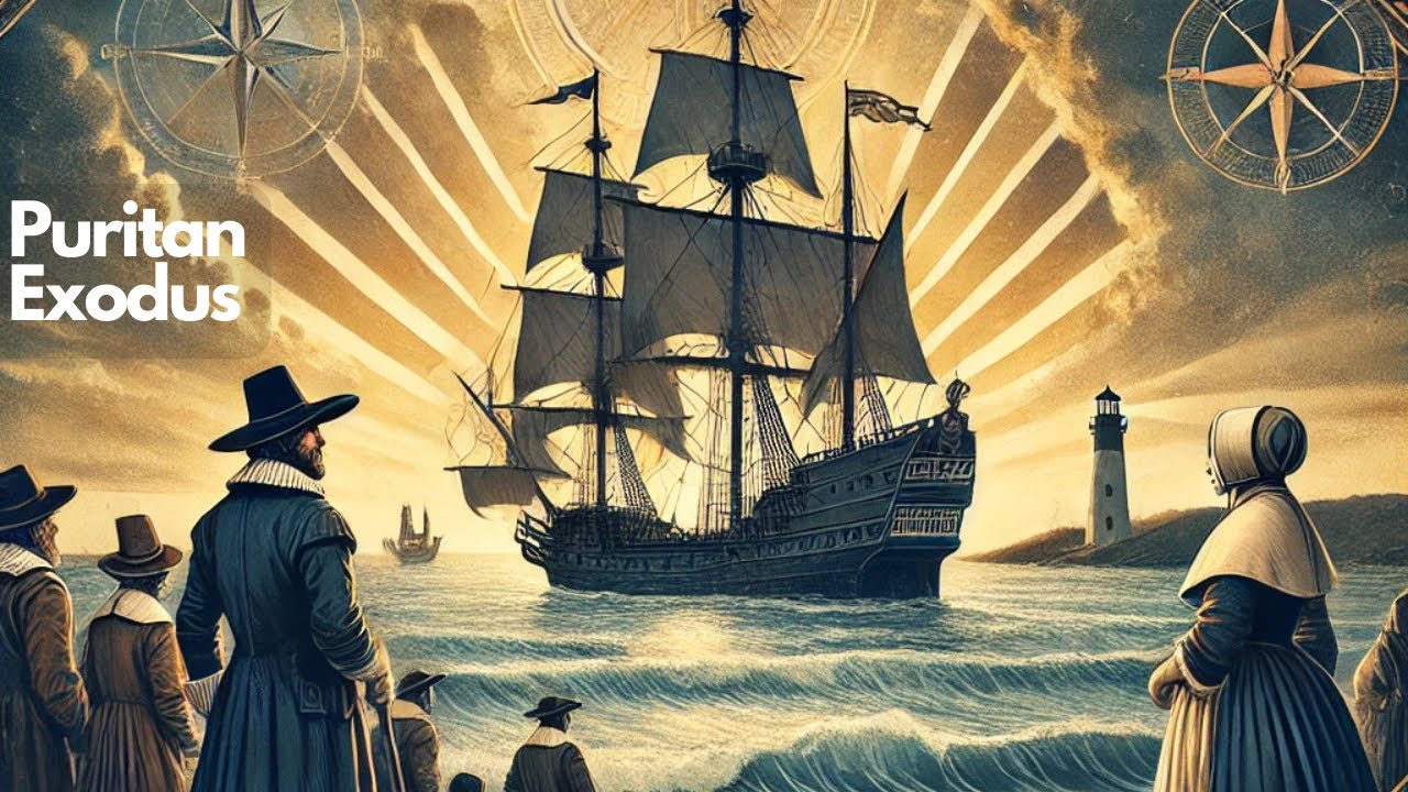 Puritan Exodus: The Migration to Massachusetts Bay | 3-Minute History ...