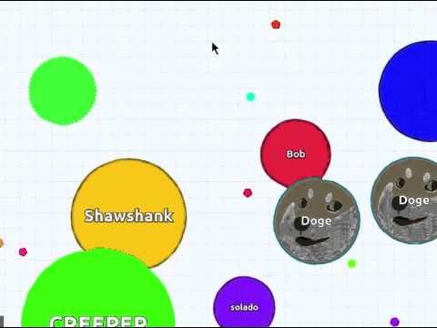 Copy of Copy of Agar.io - YouTube