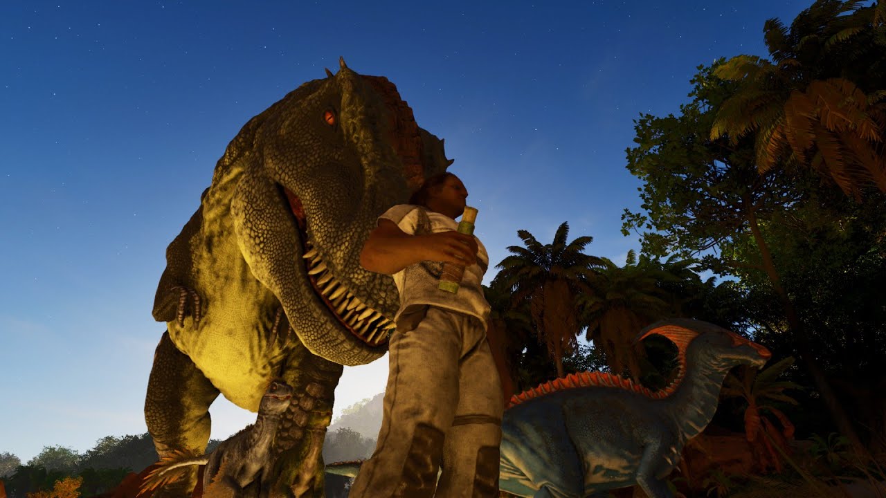ដំណើរស្វែងរក Rex ដ៏វល់តែបាន Ceratosaurus 😅 ARK ASCENDED THE ISLAND[EP4 ...
