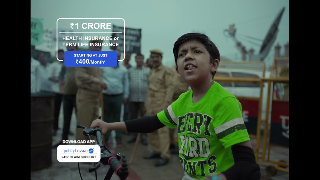 1 Crore Term & Health Insurance | Policybazaar Ad - YouTube