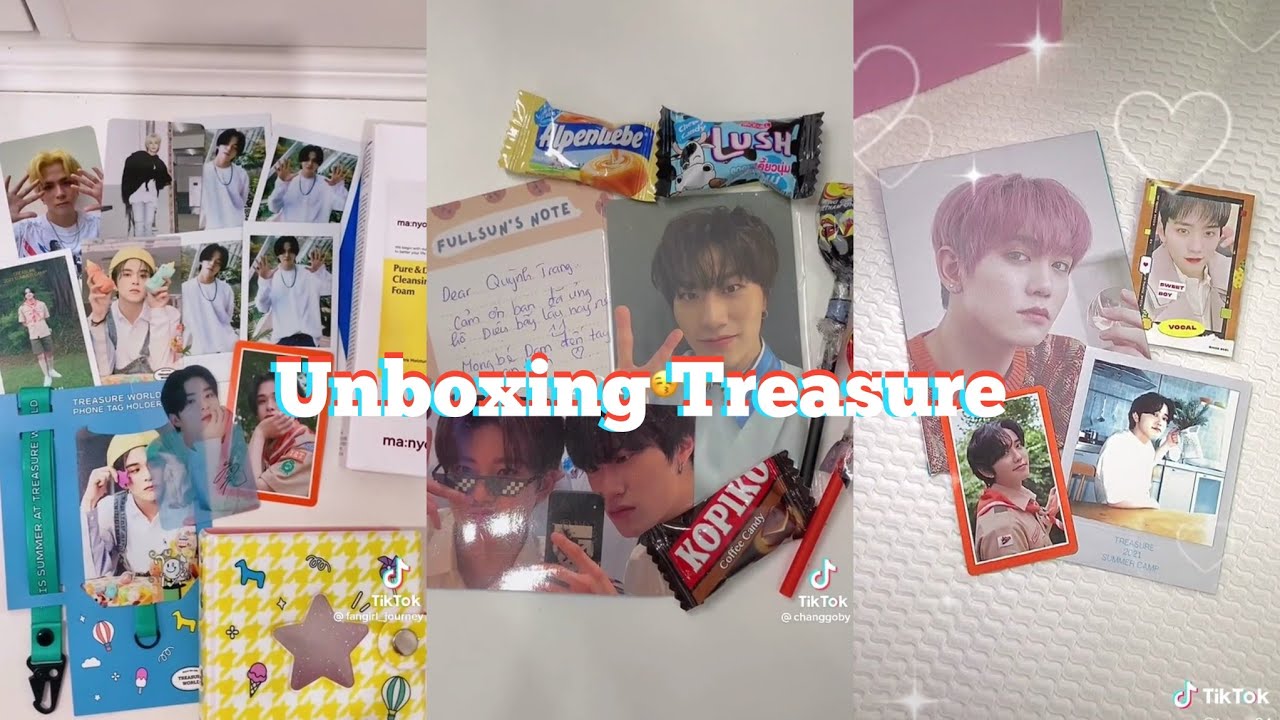 [ Unboxing TREASURE #2] Tổng hợp các video unboxing album, card, binder ...
