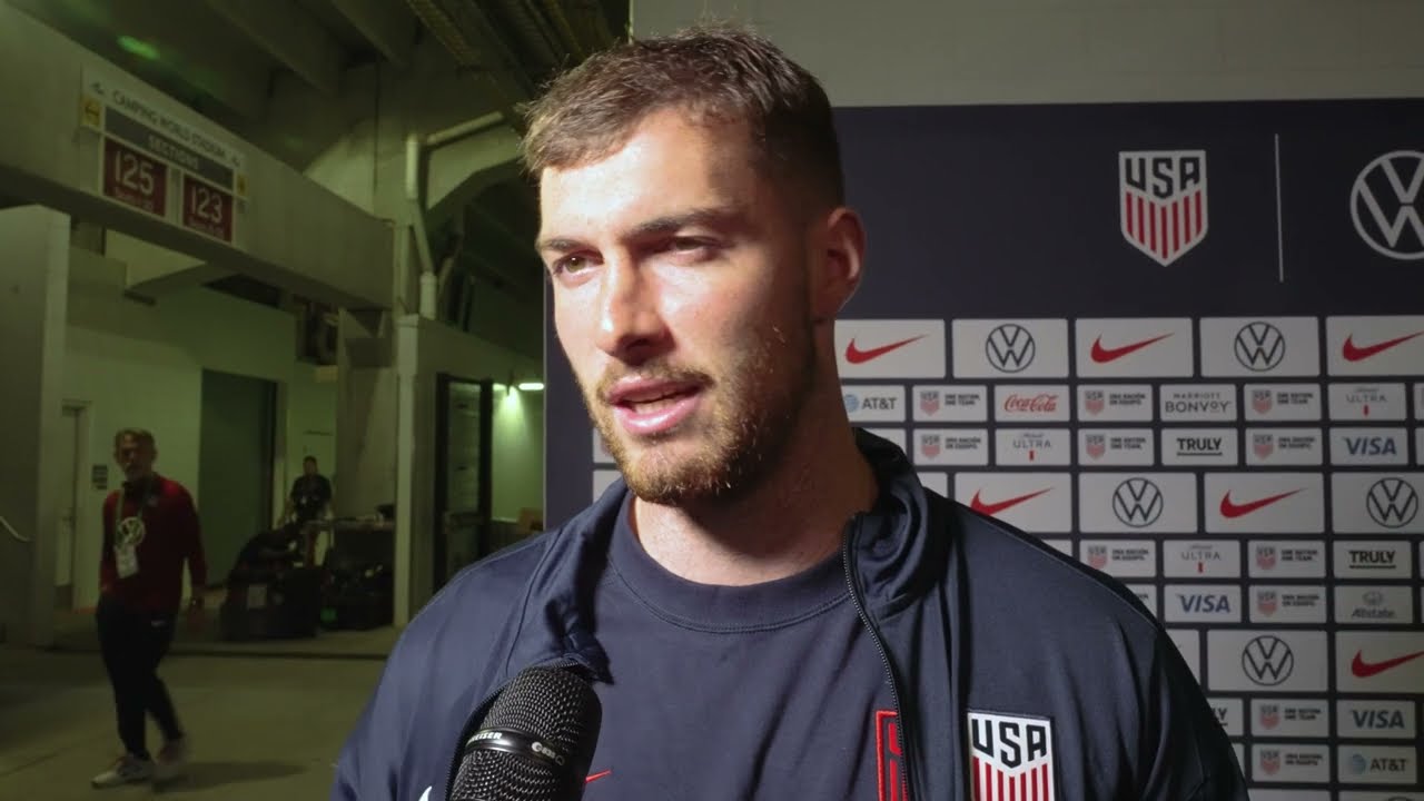POST-MATCH MIXED ZONE: Joe Scally | USMNT vs. Brazil | June 12, 2024 ...