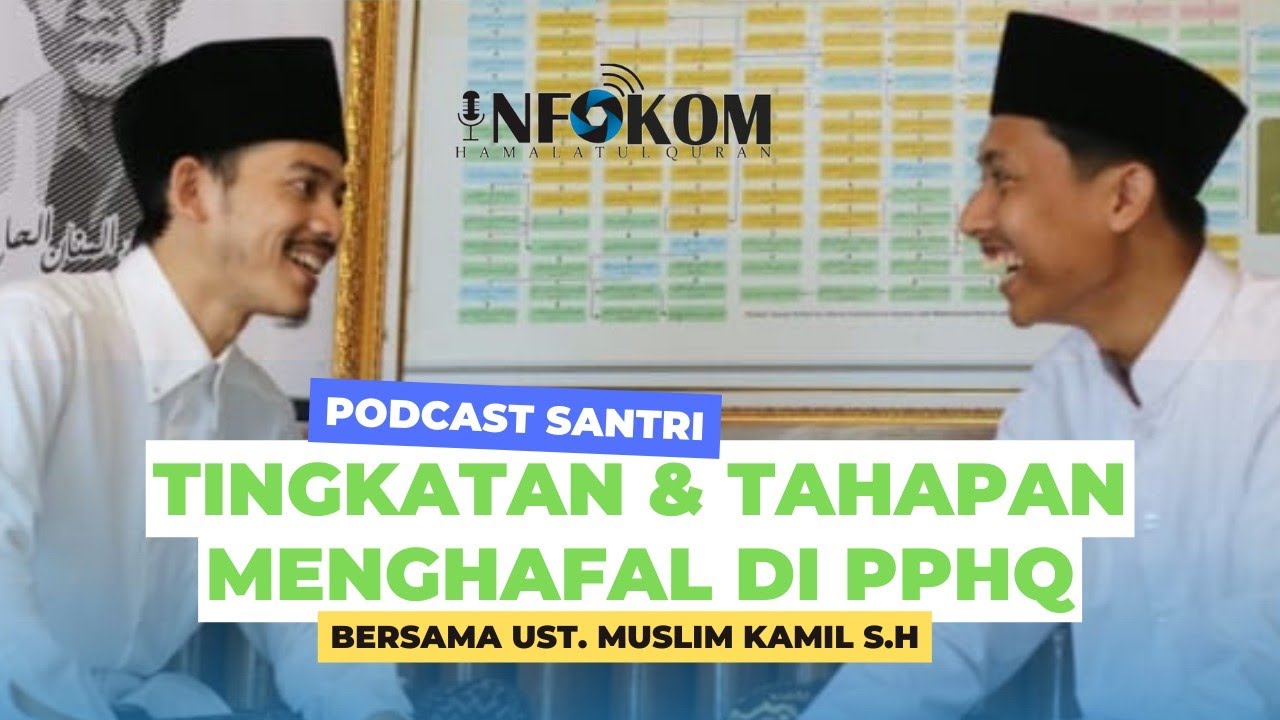 PODCAST SANTRI Eps. TINGKATAN DAN TAHAPAN MENGHAFAL DI PPHQ - YouTube