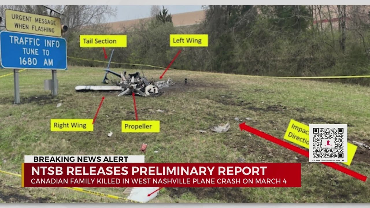 NTSB releases preliminary report on Nashville, TN plane crash - YouTube