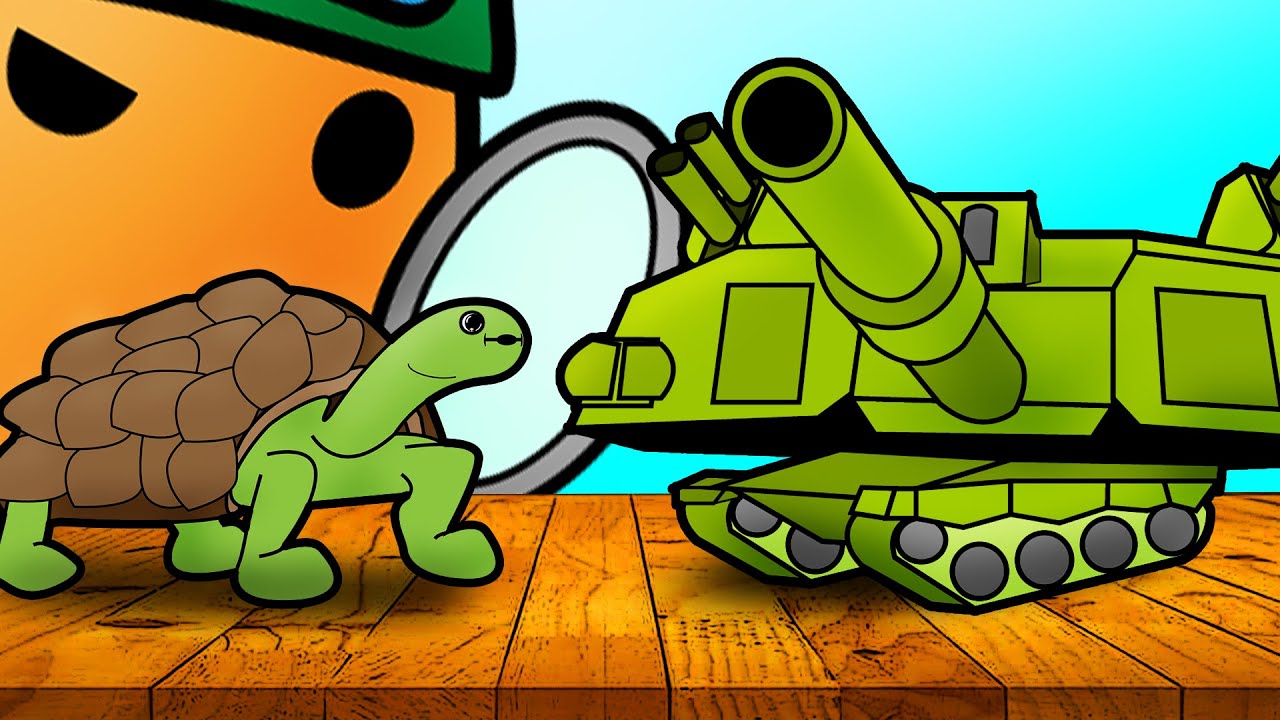 I made the SMALLEST TANKS in Cursed Tank Simulator - YouTube