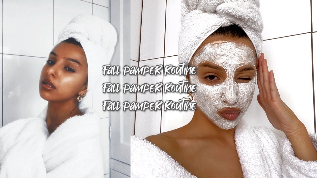 MY FALL/AUTUMN PAMPER ROUTINE - skincare, body care & hair care - YouTube