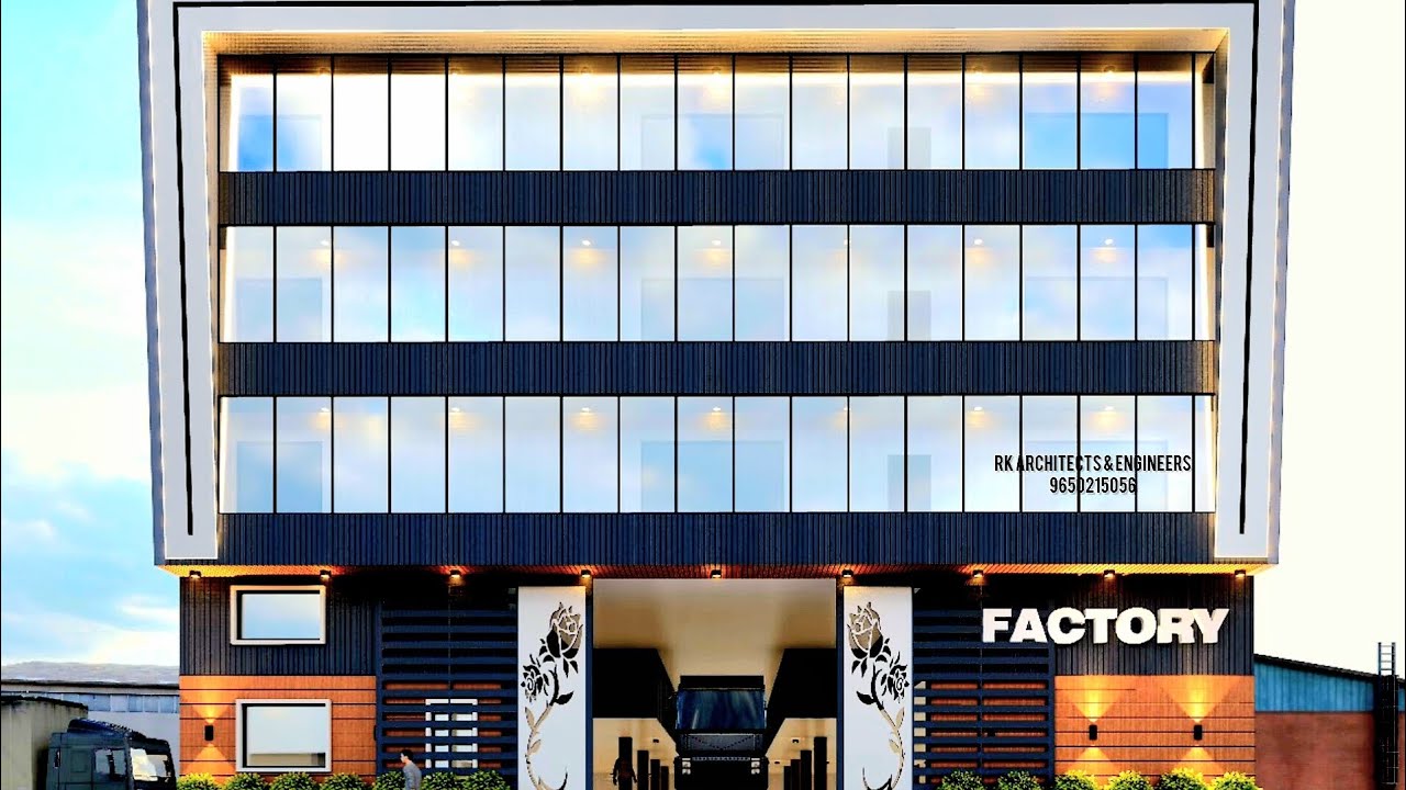 Stunning Factory Elevation Design | Architect’s Concept to Creation ...