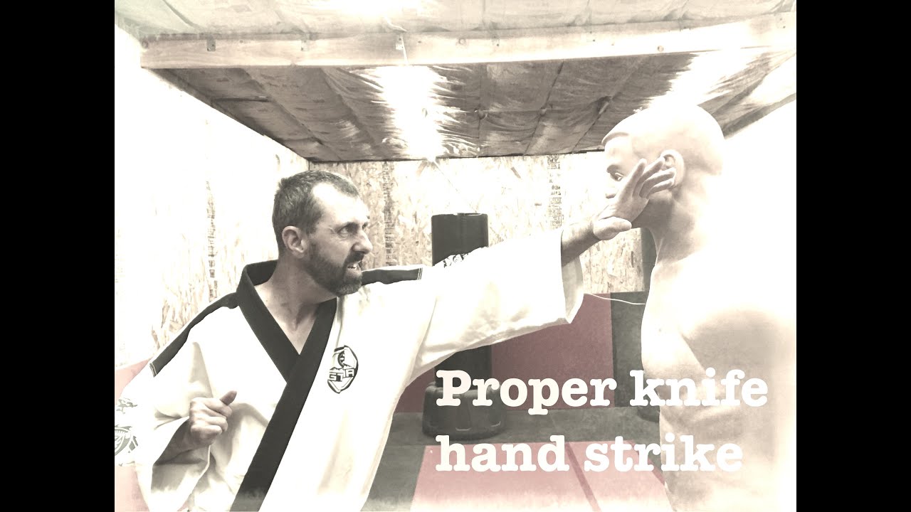Black Belt Knife Hand Strike |for beginners | part 1 - YouTube