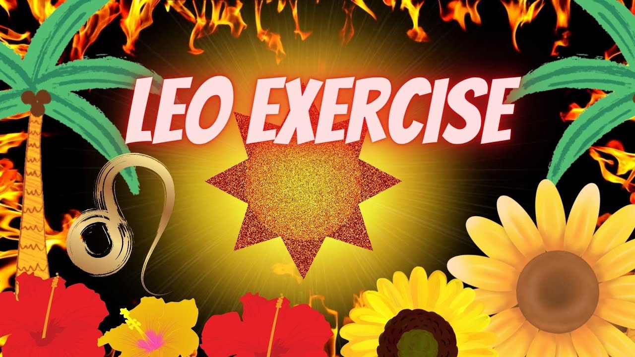 獅子座・エクササイズ/5min/Leo Exercises. - YouTube