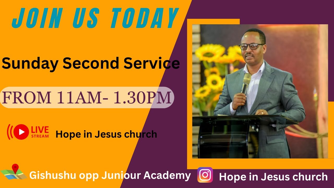 Sunday Second Service || 25/6/2023 | - YouTube