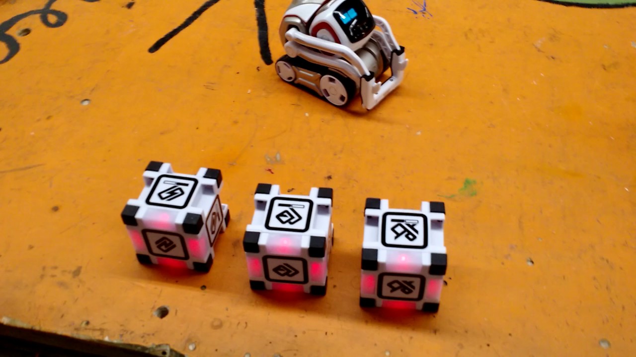 Cozmo Cube Shuffle game! - YouTube