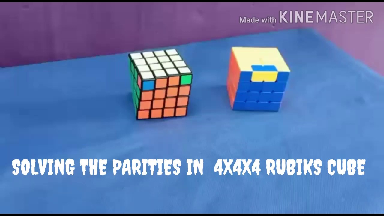 parities in 4x4x4 rubiks cube (part 3) - YouTube