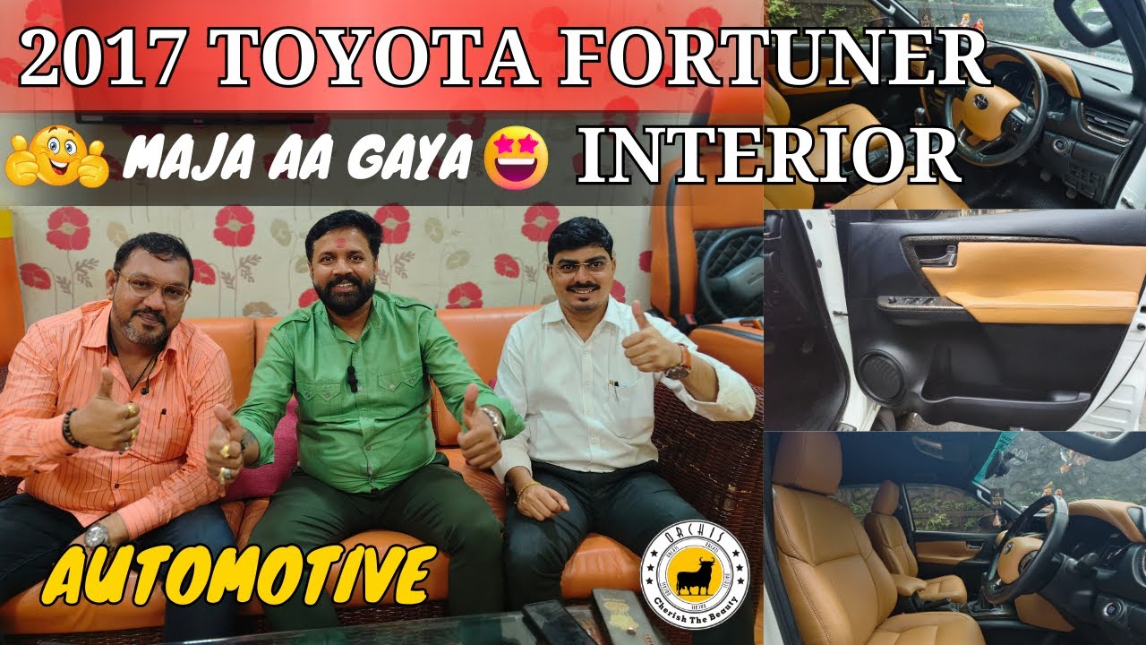 Toyota Fortuner Interior into a Haven of Elegance! 🔥Toyota Fortuner ...