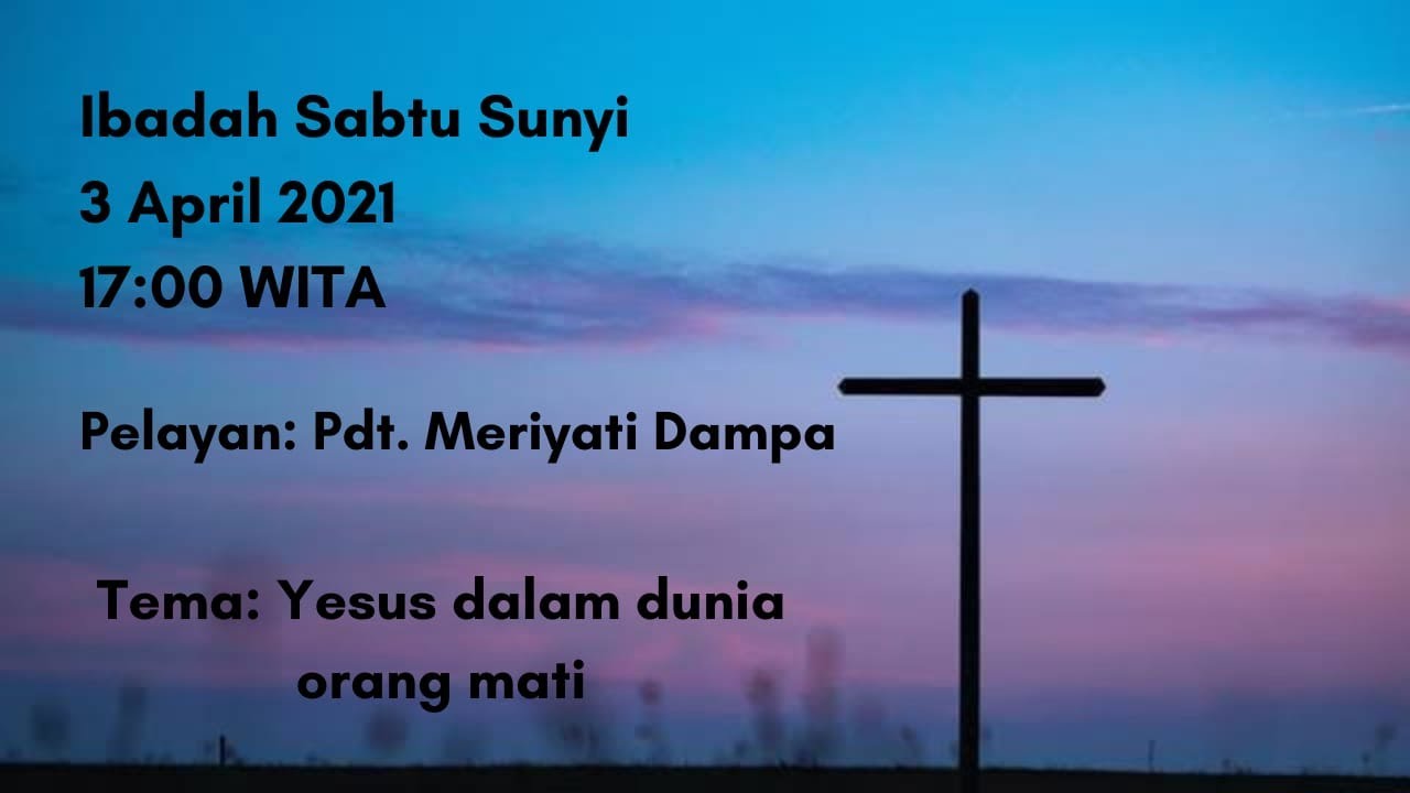 Ibadah Sabtu Sunyi Jemaat Malango 3 April 2021 - YouTube