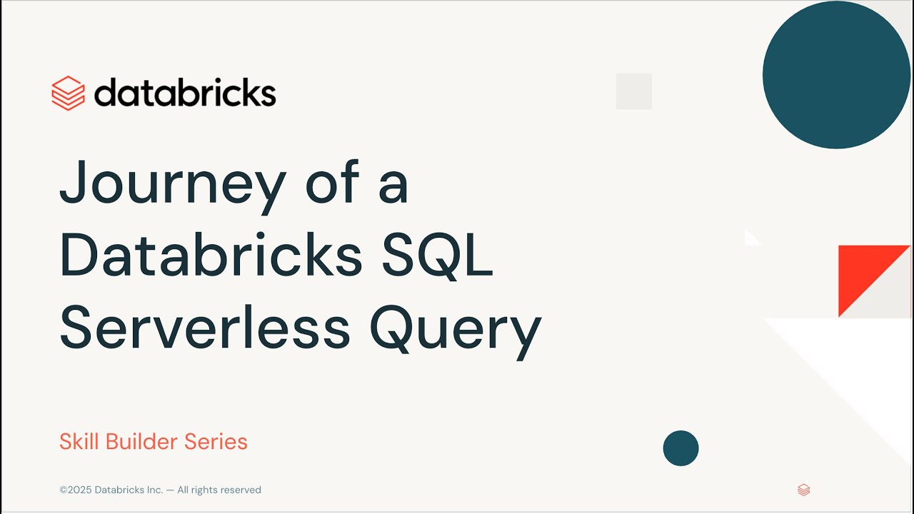 Journey of a DBSQL Serverless Query - YouTube