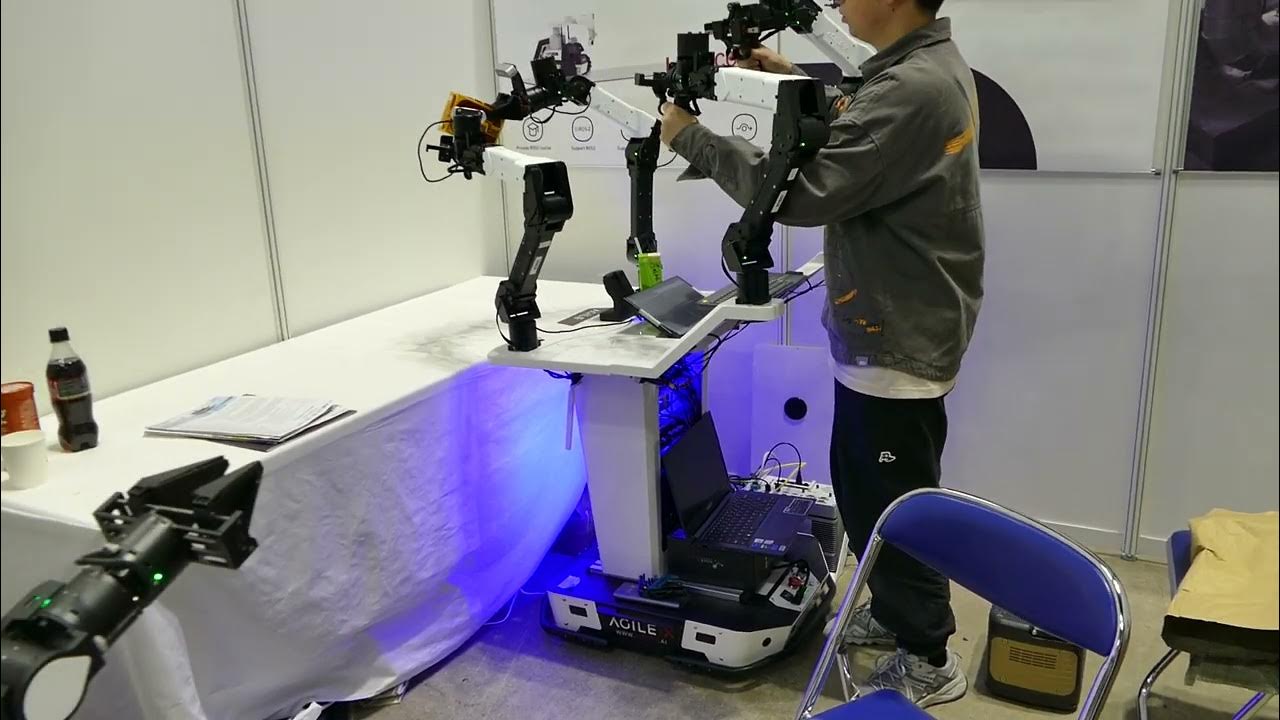 Agilex Robotics Cobot Magic A System Based On Mobile Aloha Icra2024 Youtube