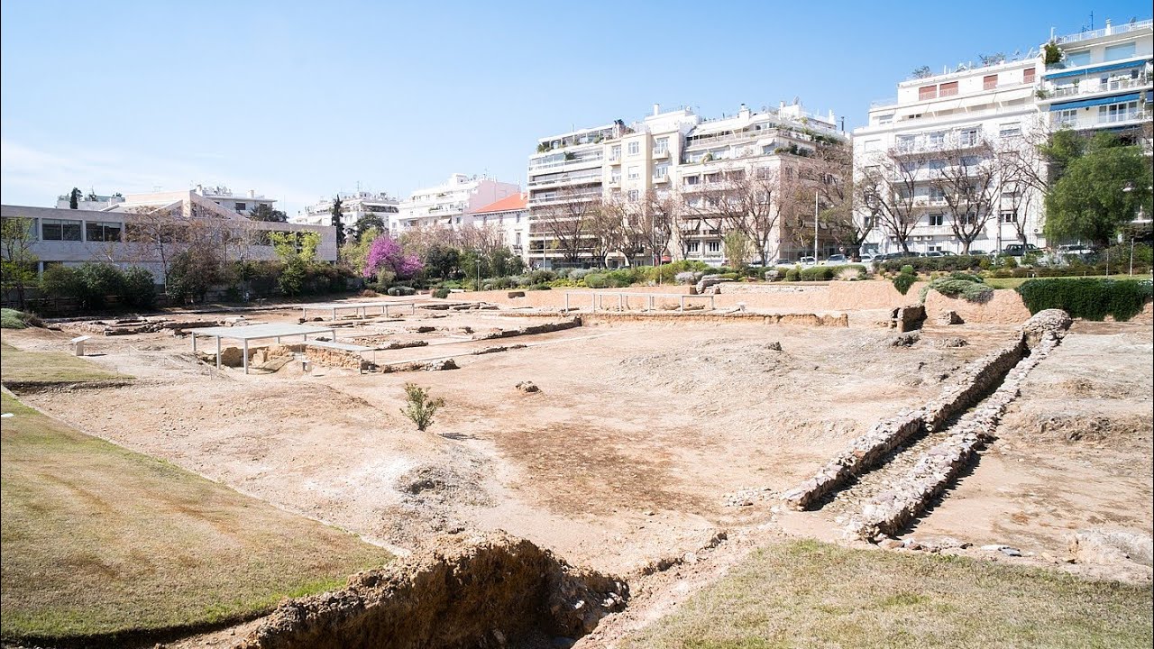 Lyceum of Aristotle Athens Archaeological site - YouTube