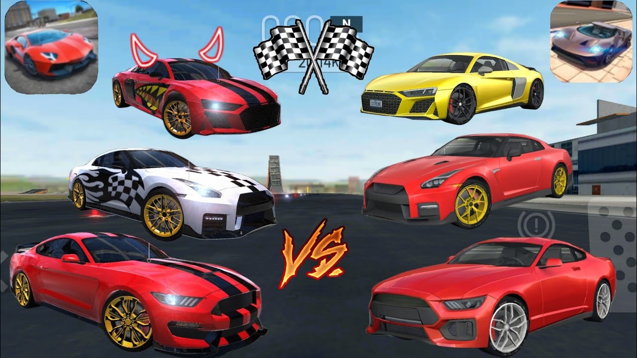 EXTREME CAR DRIVING 🆚 ULTIMATE CAR DRIVING 🚘💥 - YouTube