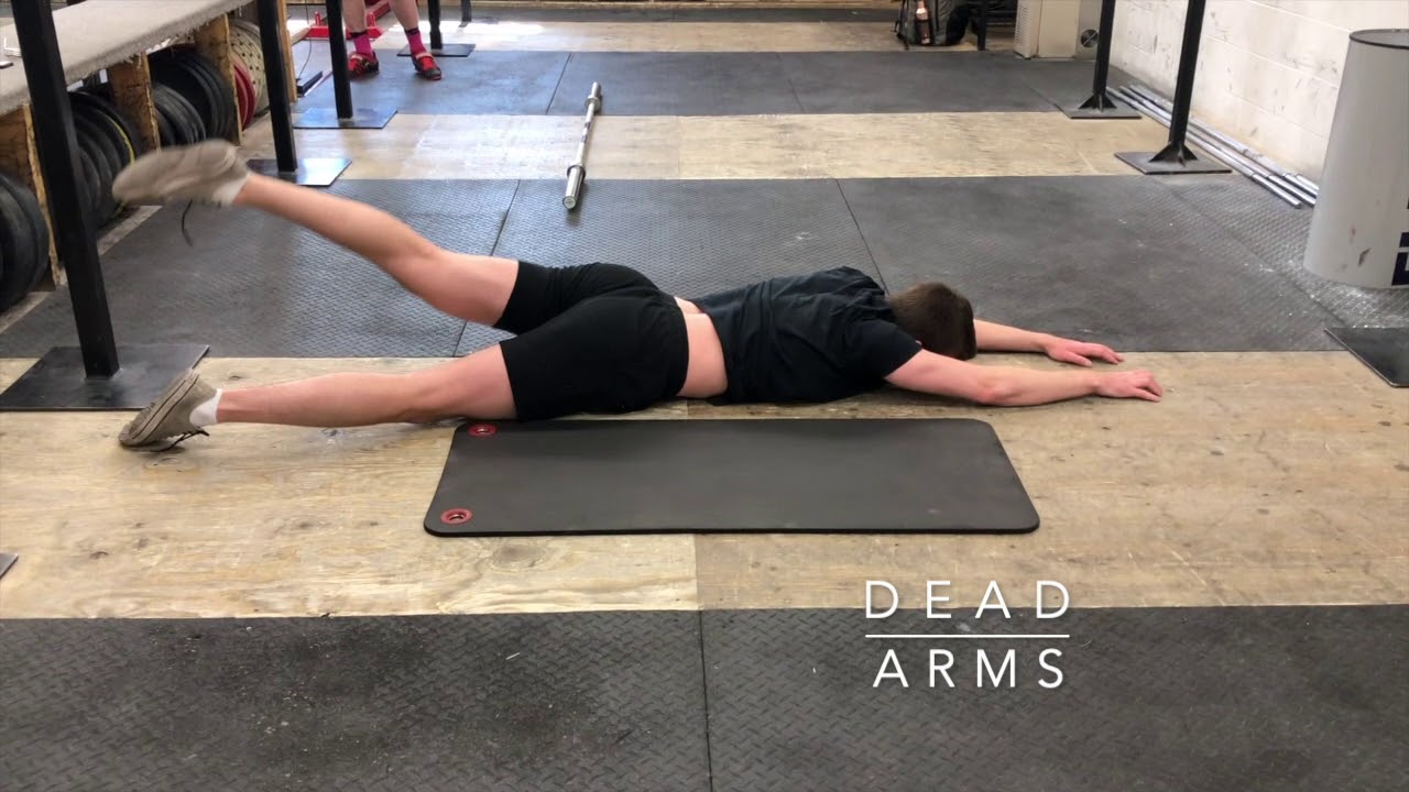 Lower Body Rolling Exercise - YouTube