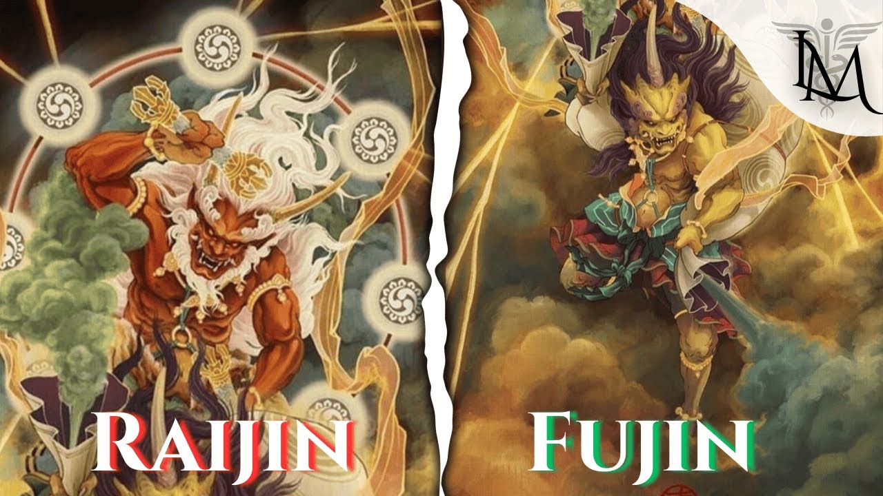 Raijin and Fujin, The Dynamic Duo of Storms (Japanese mythology) - YouTube
