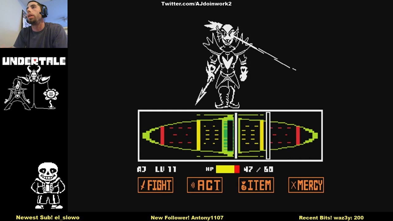 Undyne the Undying fight - YouTube