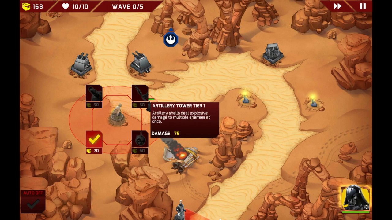 Star Wars ™: Galactic Defense - HD Android Gameplay - Tower Defense ...