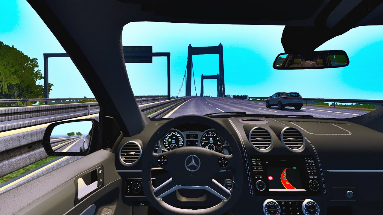 2009 Mercedes Benz ML63 AMG | Euro Truck Simulator 2 | Game Play - YouTube