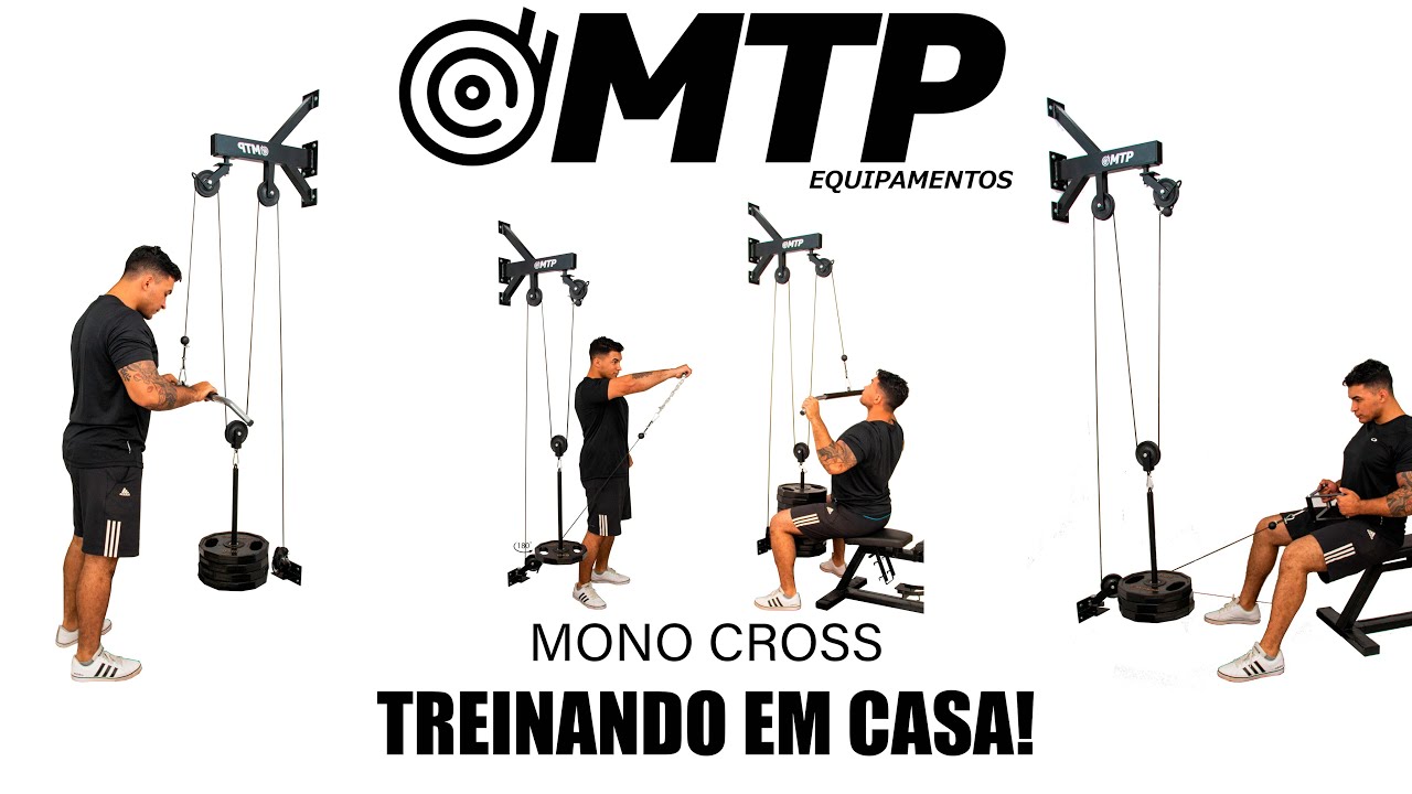 Mono Cross - Pulley Parede - COMO EU FIZ PARA TREINAR EM CASA - MTP ...