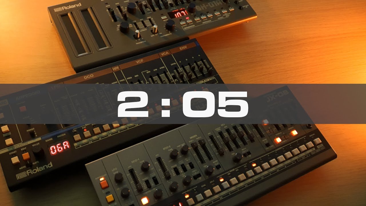 Roland Boutique Hardware Synth Jam - YouTube