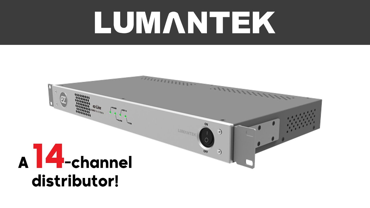 Lumantek VM16 ez Line 16x16 Router - YouTube