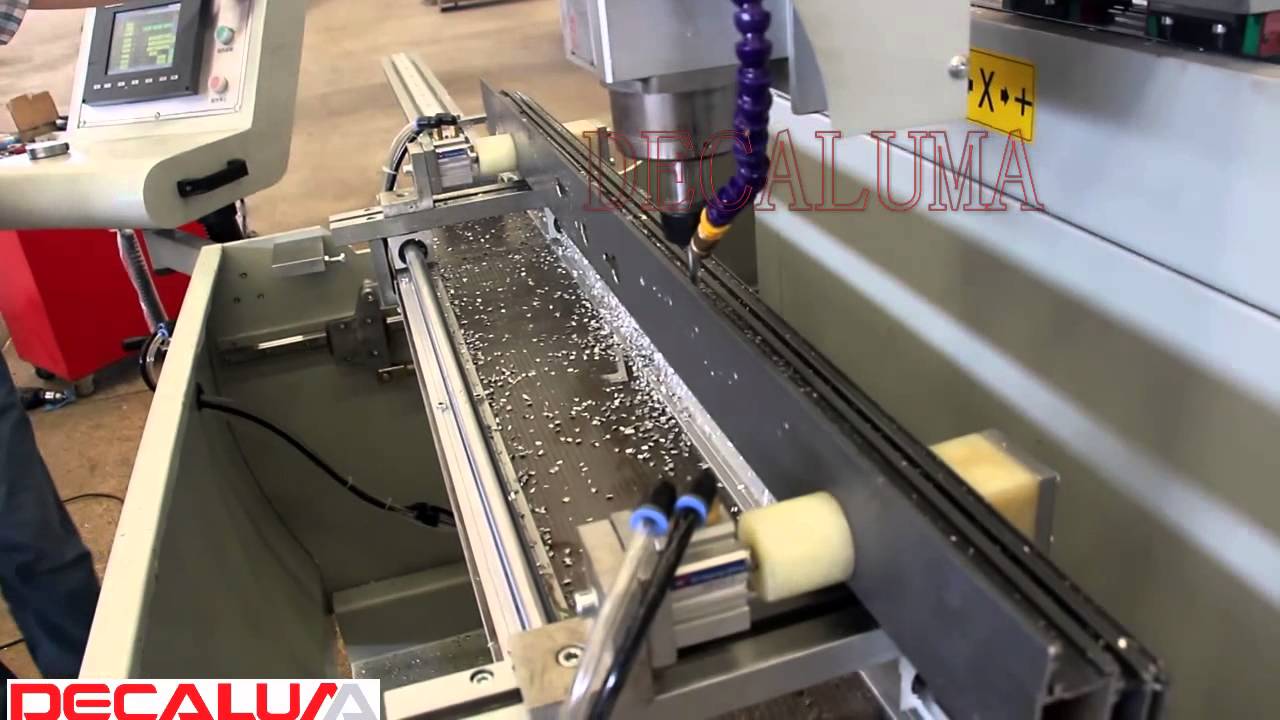 Small Aluminum CNC Milling Machine - YouTube
