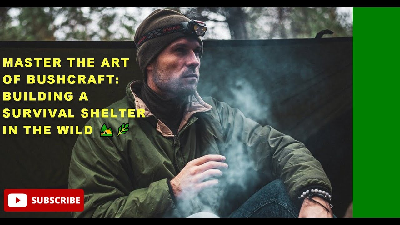 Master the Art of Bushcraft: Building a Survival Shelter in the Wild 🏕️ ...