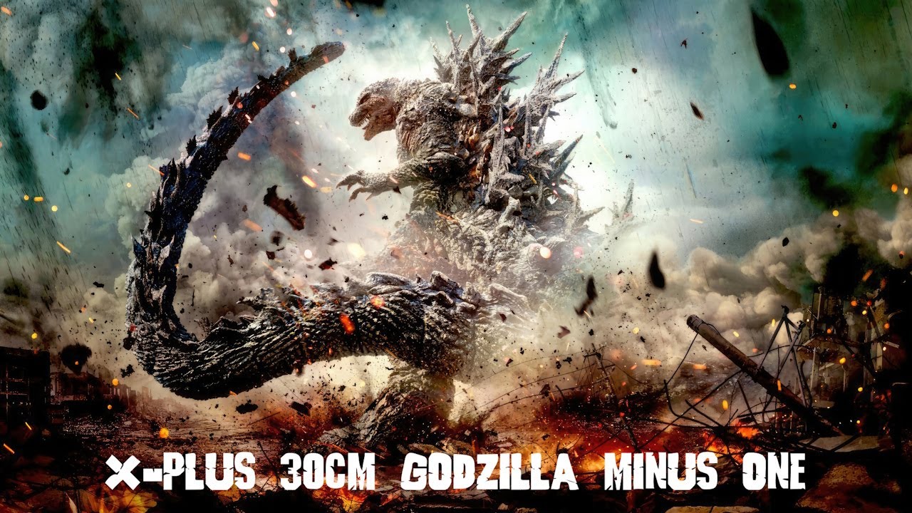 X-Plus 30cm Godzilla Minus One - YouTube