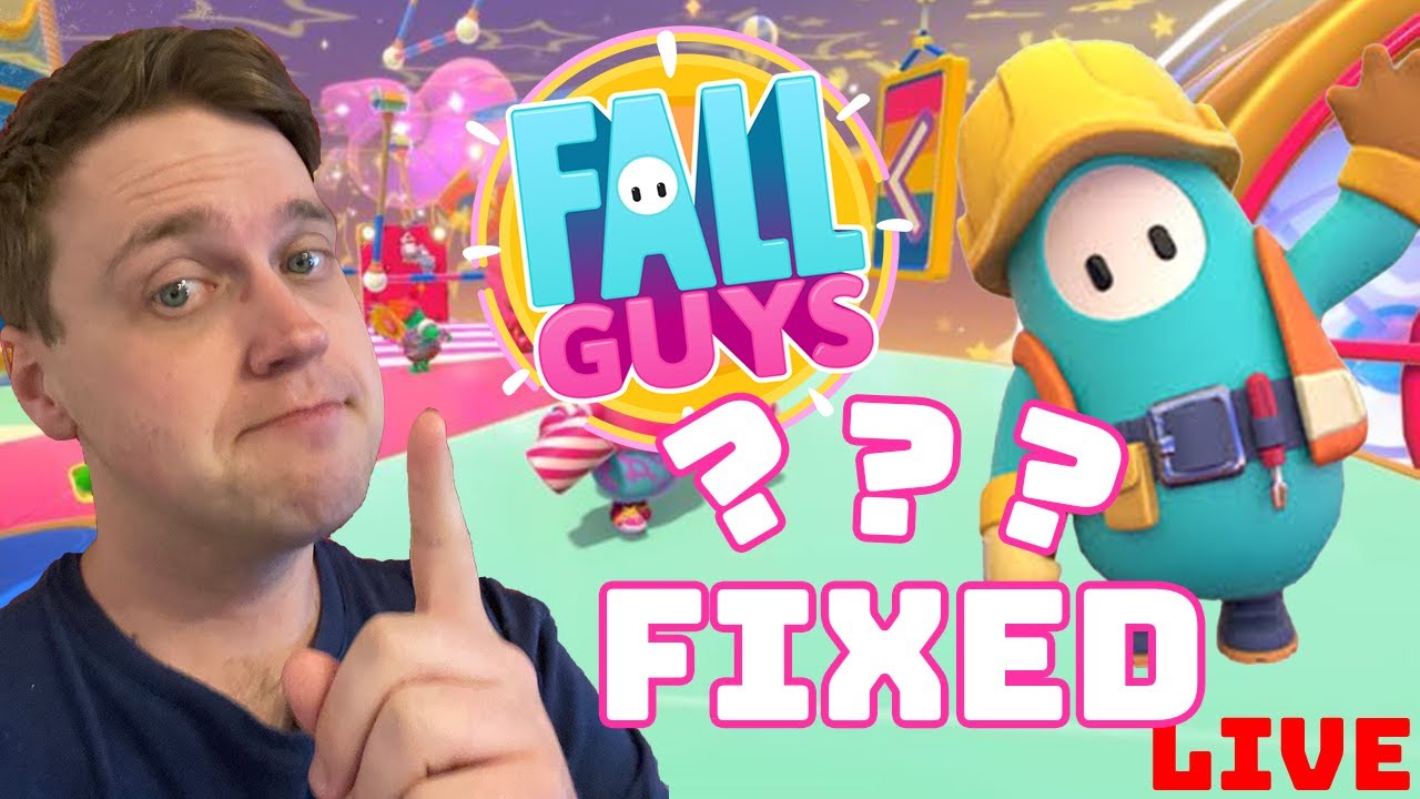 🔴 LIVE - HAS THIS UPDATE FIXED FALL GUYS? - YouTube