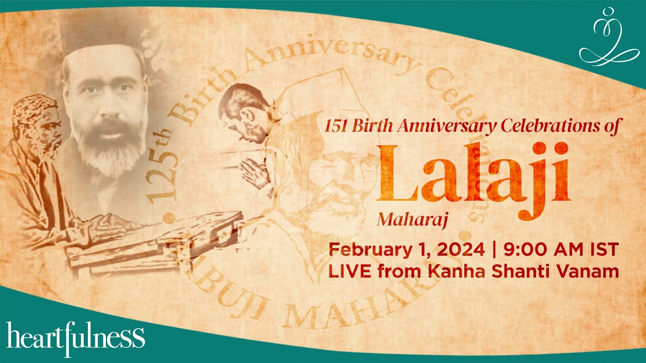 151st Birth Anniversary Celebrations of Lalaji Maharaj | 1st Feb 2024 ...