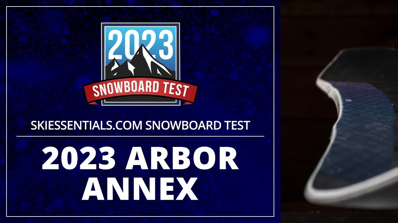2023 Arbor Annex Camber - SkiEssentials.com Snowboard Test - YouTube