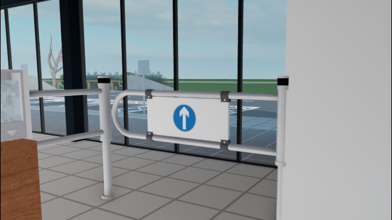 Unknown Automatic Gates at ALDI Roblox in Roblox (Checkouts Area) - YouTube