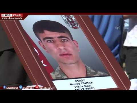 Hakkâri şehidine veda