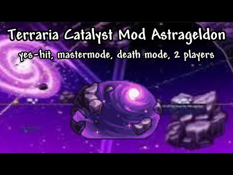2 idiots beat astrageldon in terraria calamity death and master mode ...