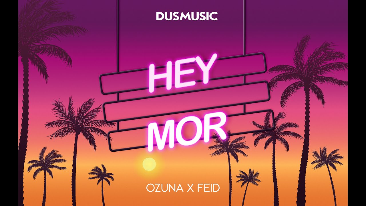 Feid x Ozuna - Hey Mor (Lyrics Video) - [Dus Music] (Remix) - YouTube