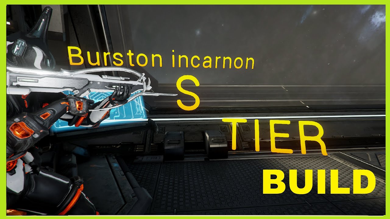 Burston incarnon Warframe Build - YouTube
