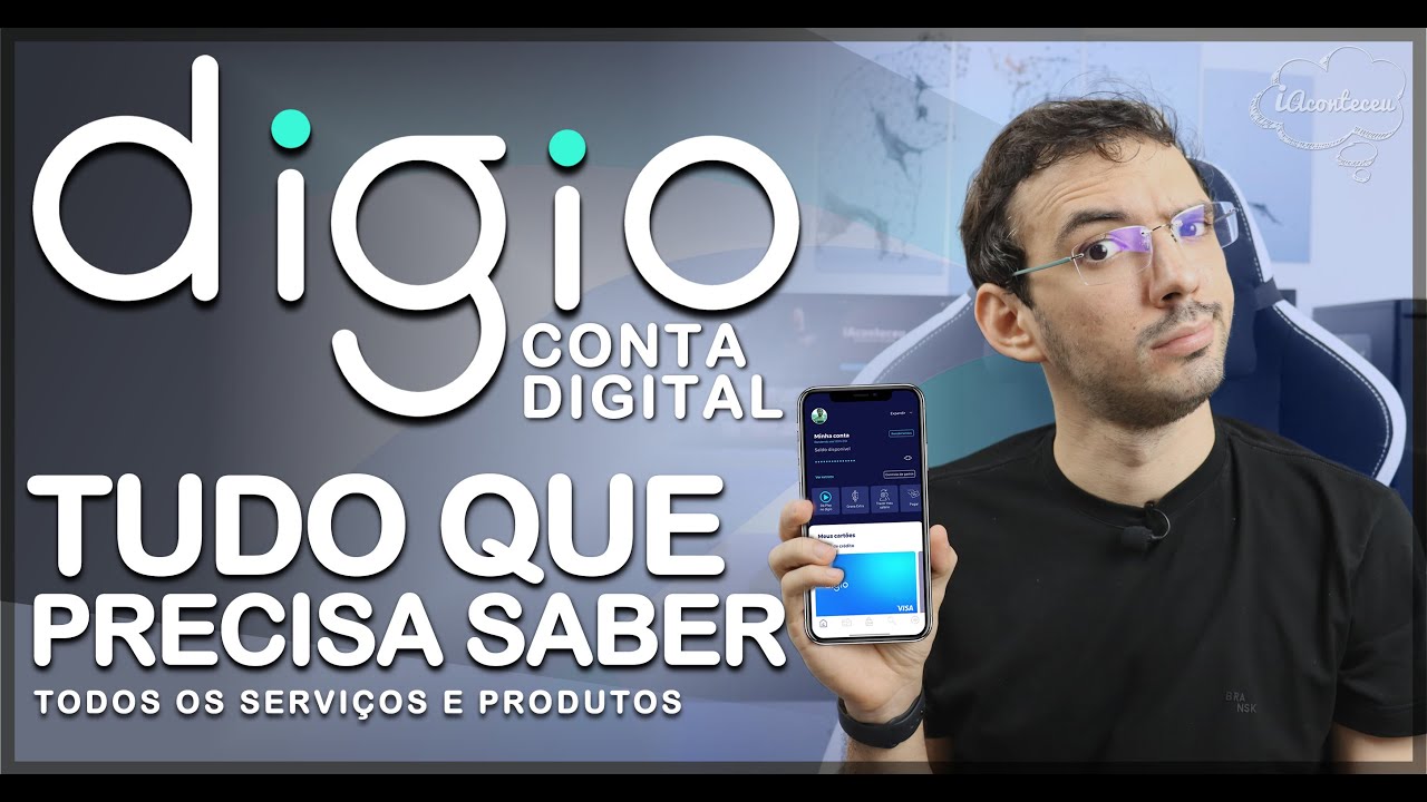 DIGIO vale a pena ter a sua CONTA DIGITAL? Como aderir? Segurança? Tudo ...