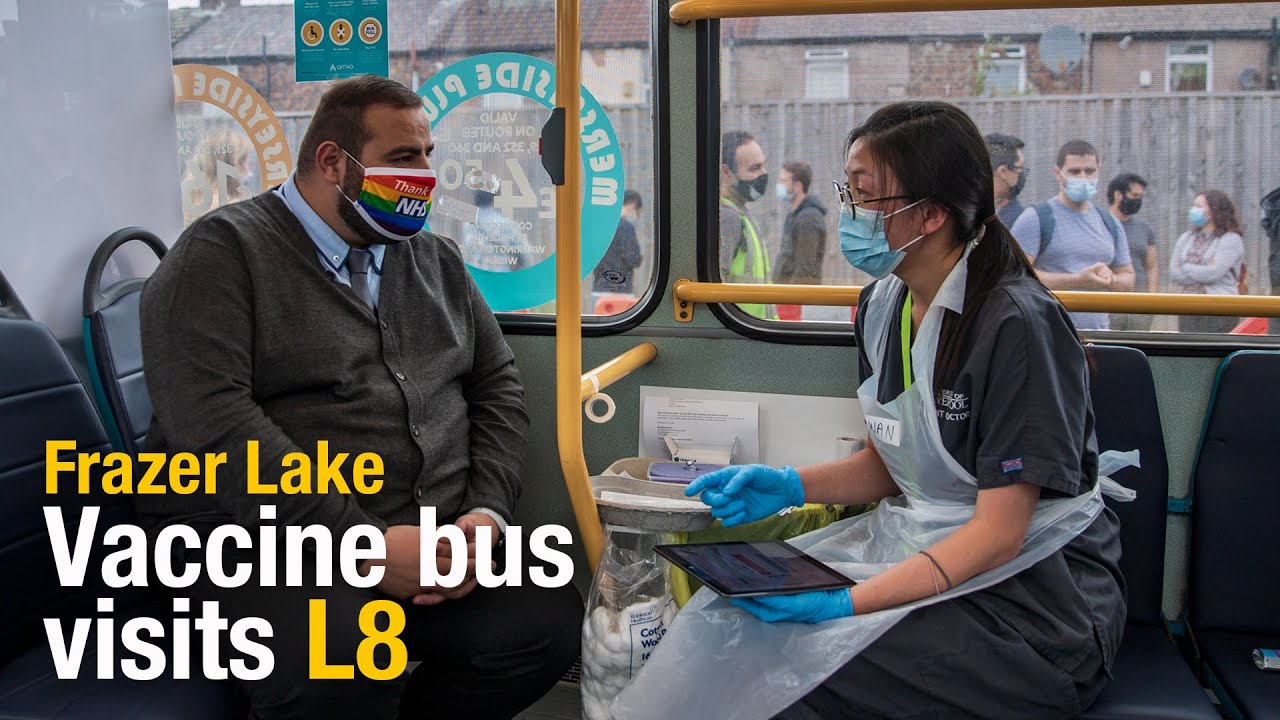 Vaccine bus visits L8 - YouTube