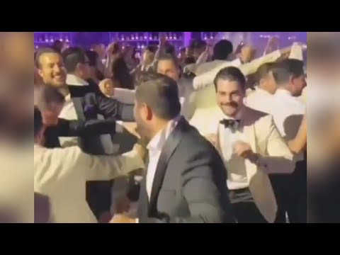 AKIN AKINÖZÜ YAKIN ARKADAŞININ DÜĞÜN TÖRENİNDE BÖYLE DANS ETTİ!