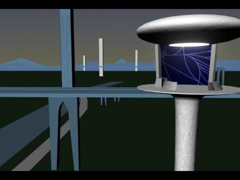 Sid Mead City Scape Animated v2 - Alias Maya 6.5 IRIX - YouTube